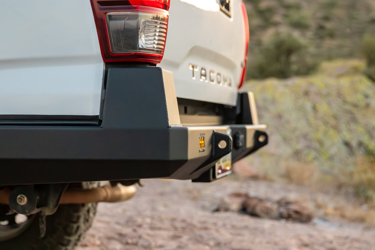TACOMA OVERLAND HIGH CLEARANCE REAR BUMPER / 3RD GEN / 2016-2023 – PAKRAX
